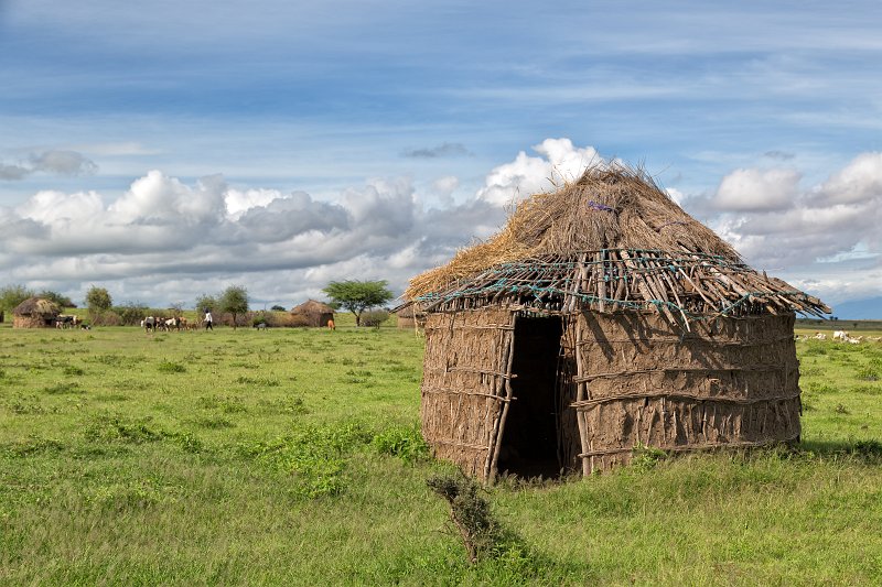 Manyara Massai Village, Tanzania | Maasai Hut, Manyara Maasai Village ...